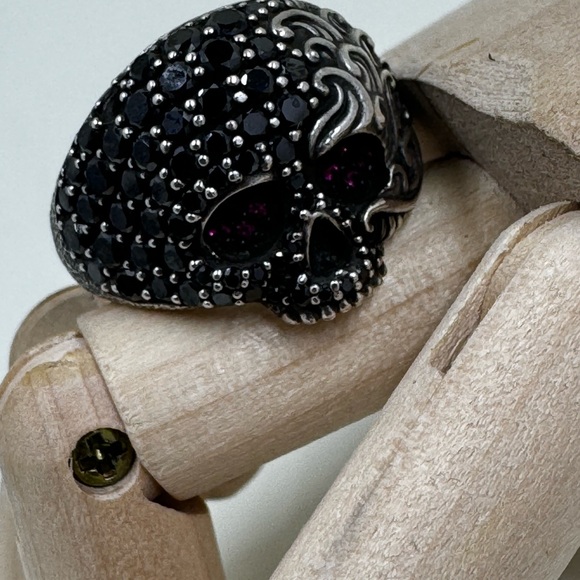 David Yurman | Accessories | David Yurman Waves Skull Ring With Pav ...
